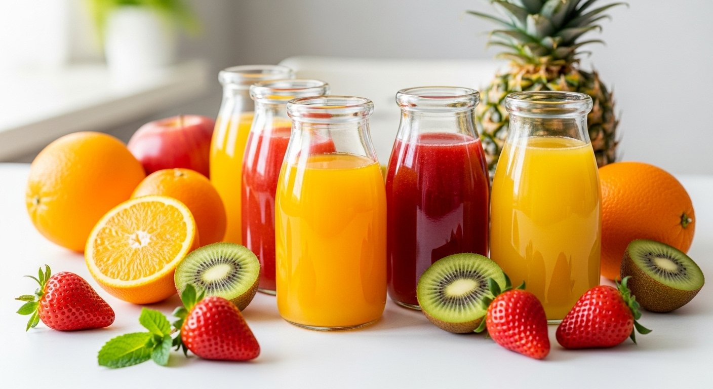 Fruit Juices | Passion Fruit, Dragon Fruit & 100% Fruit