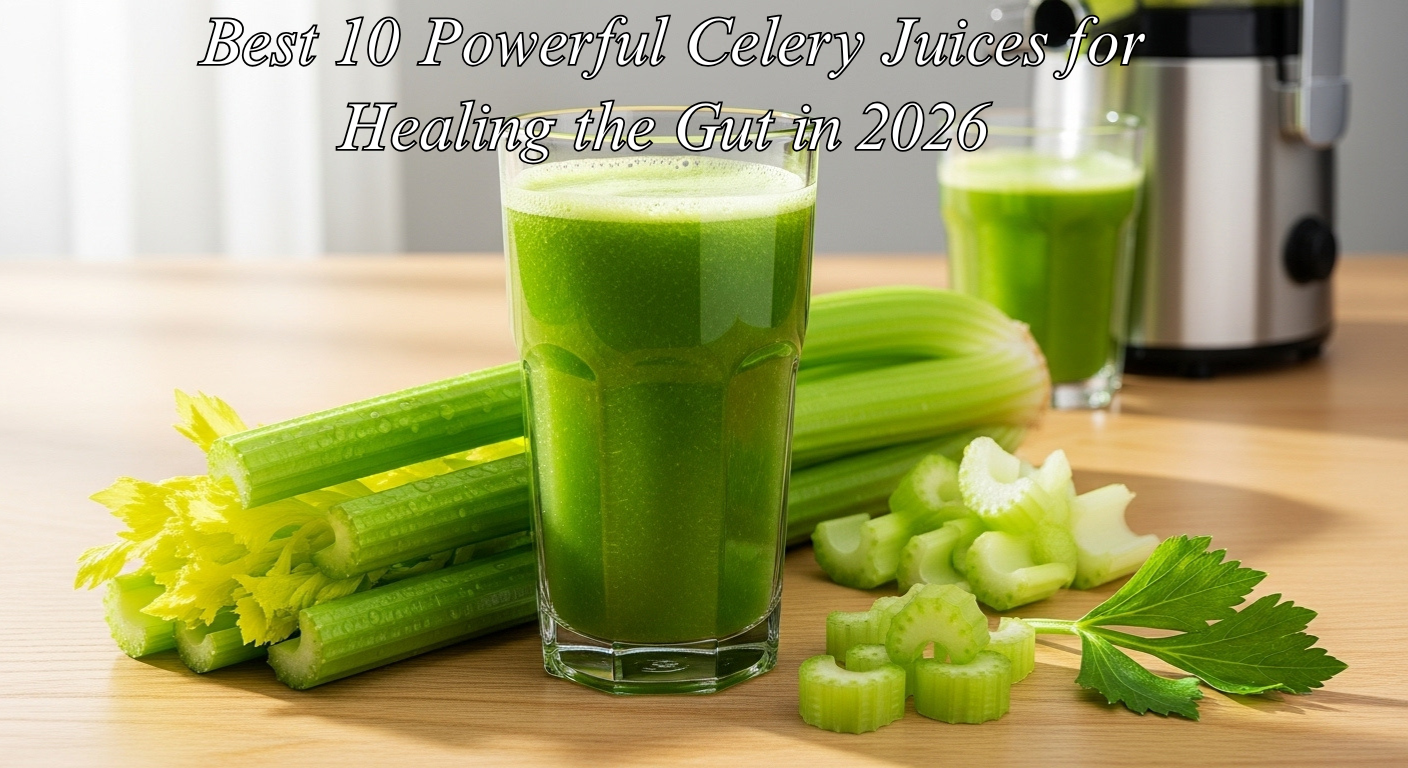 Celery Juice Recipe: 10 Powerful Gut-Healing Drinks